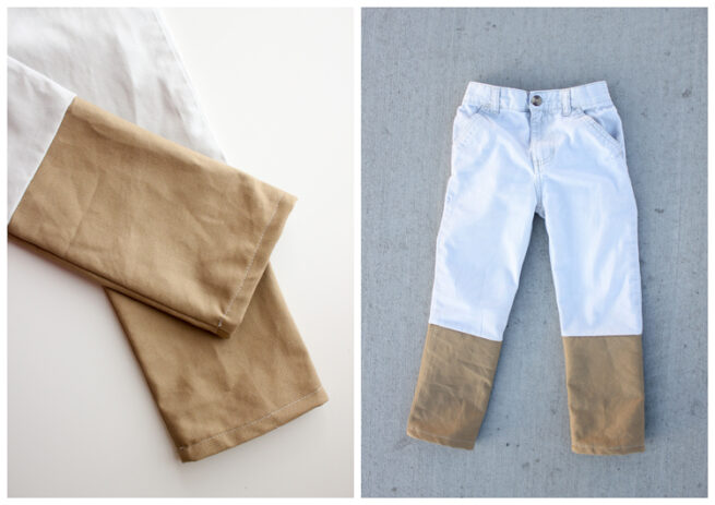 Too Short Pants to Color Blocked Pants