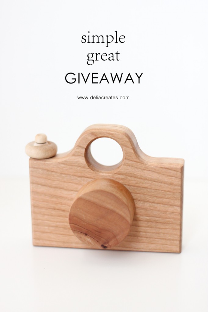 Simple Great – Wooden Toy GIVEAWAY