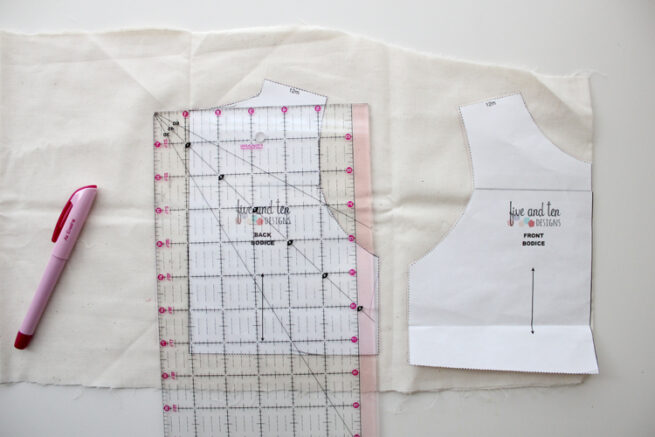 Shift Dress Pattern Hack Tutorial