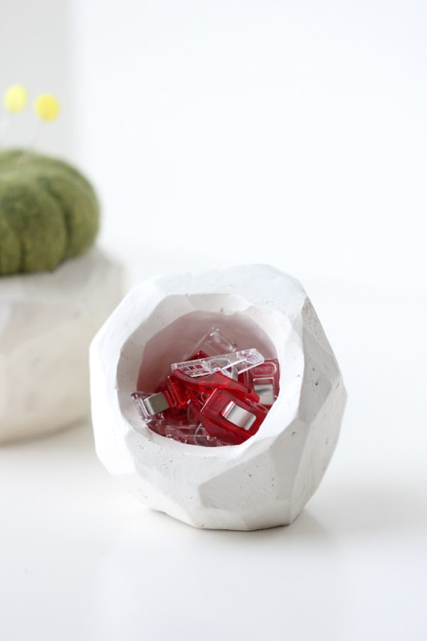 DIY Geometric Clay Pot TUTORIAL