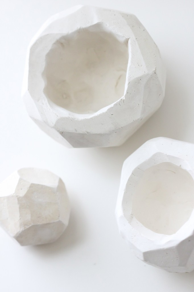 DIY Geometric Clay Pot TUTORIAL