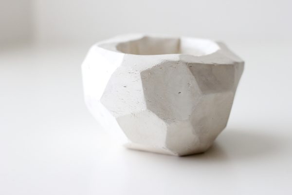 DIY Geometric Clay Pot TUTORIAL