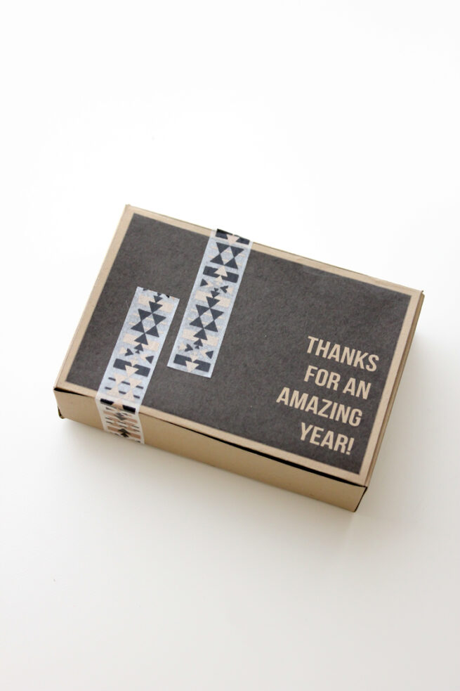 Teacher Appreciation Gift Card Box – Free Printable