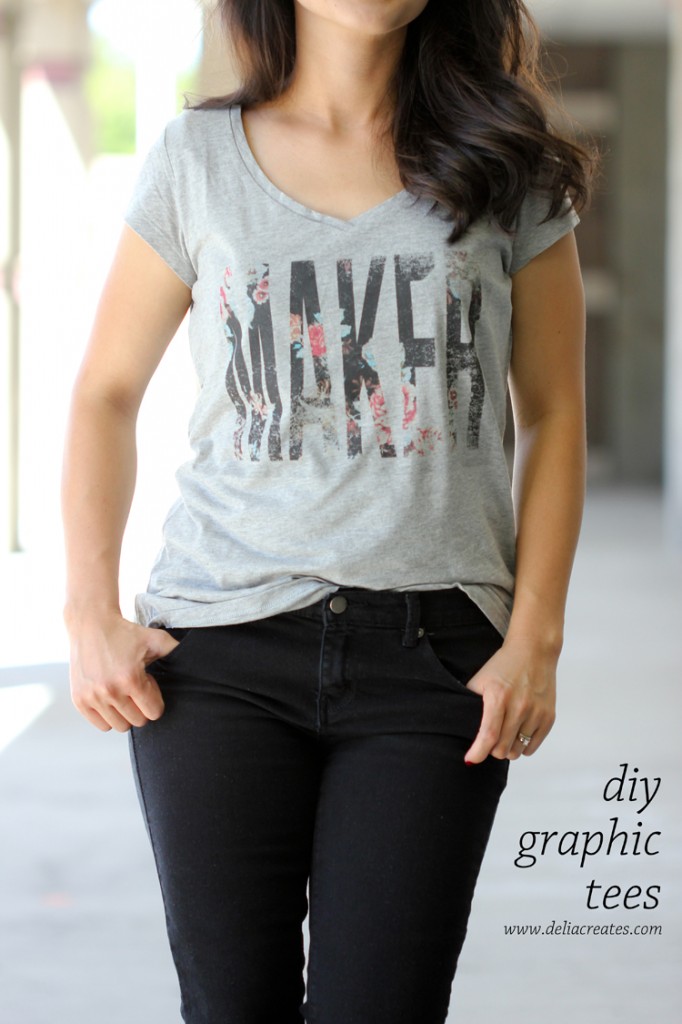 DIY Graphic Tees + Free Printables!