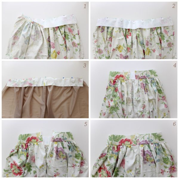 Gathered Skirt Pattern Re-Mix Tutorial
