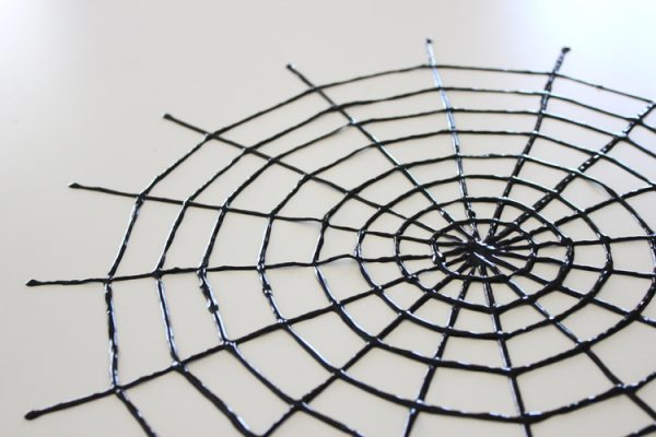 Halloween Spiderweb Place Mats