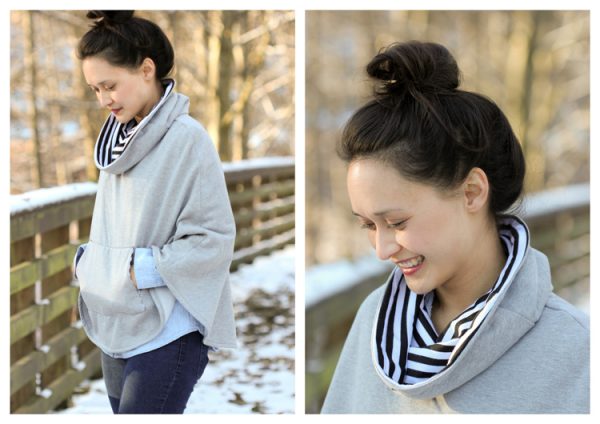 Popover Poncho Pattern Review + Giveaway