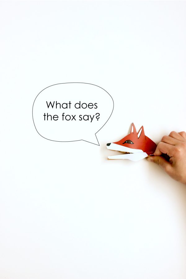 Clothespin Animal Puppets – Free Printable!