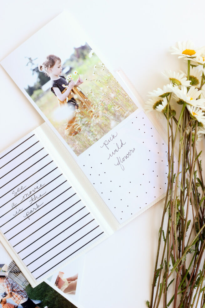 Photo Album Summer Bucket List Idea