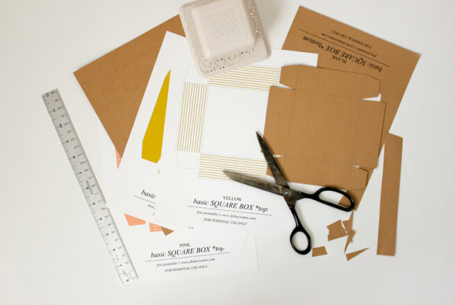 Free Printable Gift Boxes