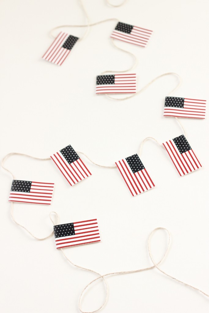 Free Printable Miniature U.S. Flags