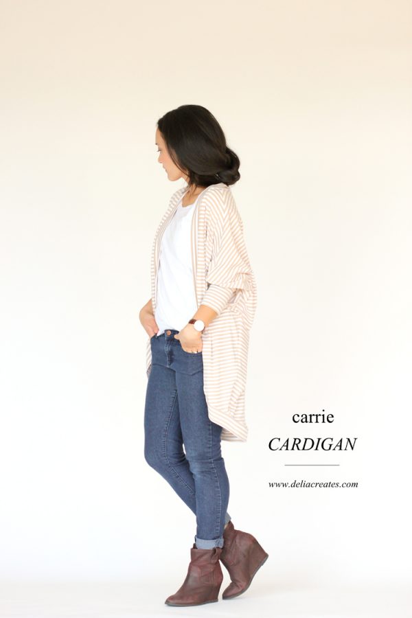 Carrie Cardigan Pattern – The Sew What Club