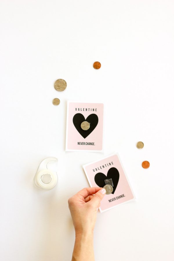 Coin Valentine FREE Printable
