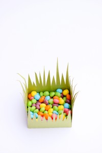Grass Paper Boxes (free cut files)