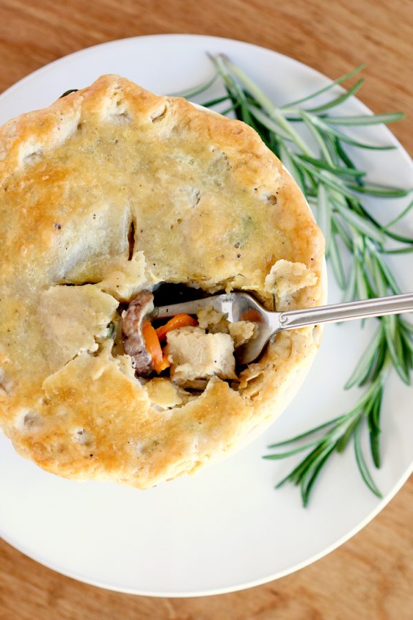 Chicken Pot Pie with Herbed Pie Crust Recipe – Dairy Free!