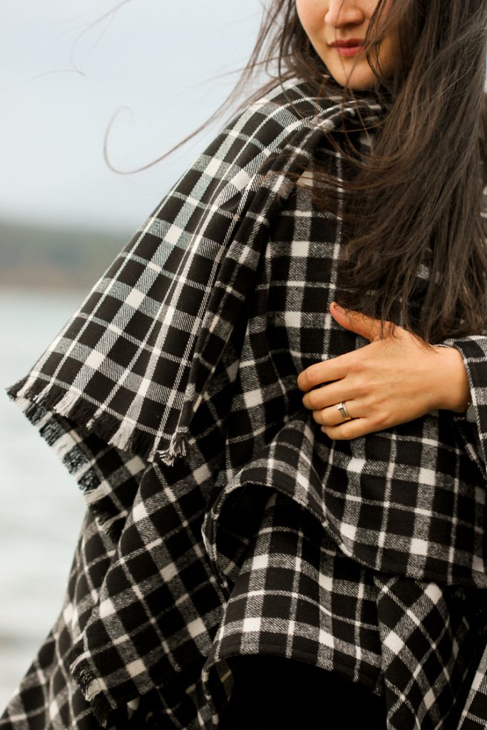 Easy Cape Scarf // sewing tutorial