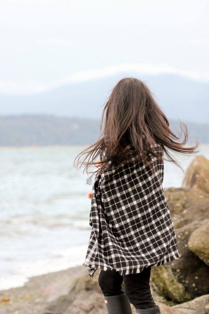 Easy Cape Scarf // sewing tutorial