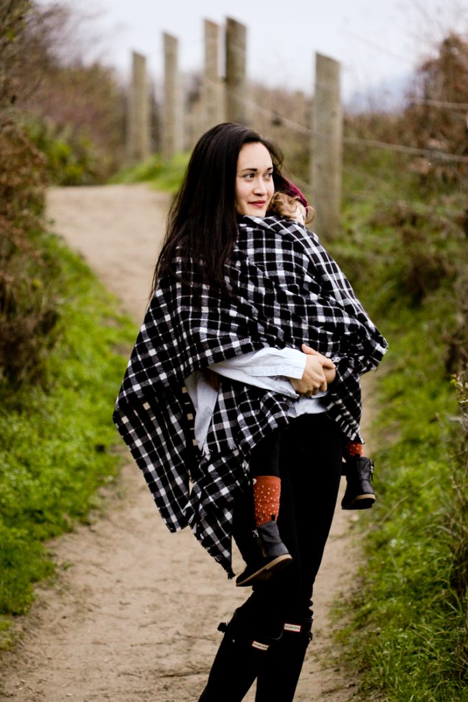 Easy Cape Scarf // sewing tutorial