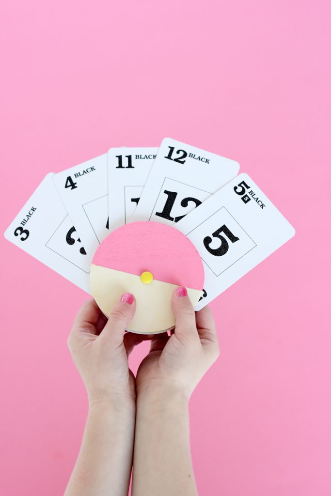 Kid’s Card Wheel DIY