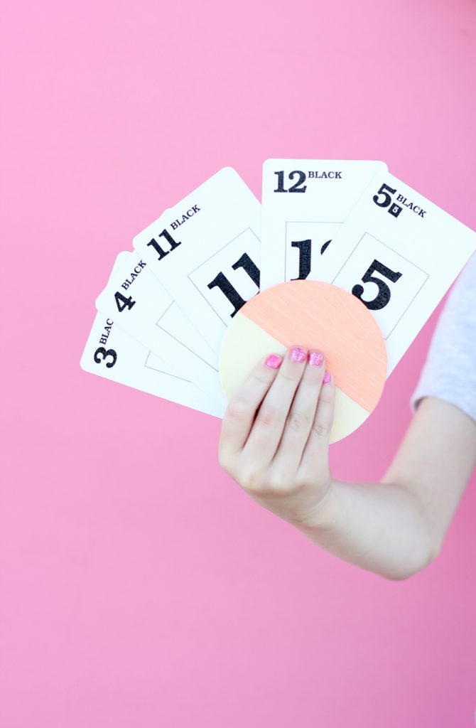 Kid’s Card Wheel DIY