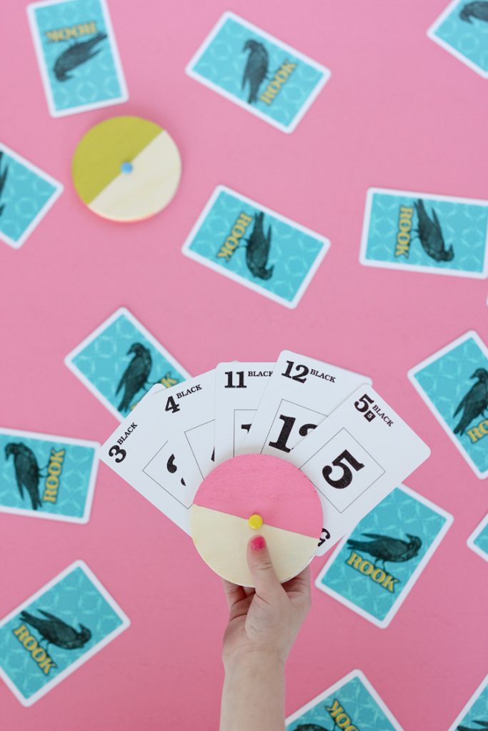 Kid’s Card Wheel DIY