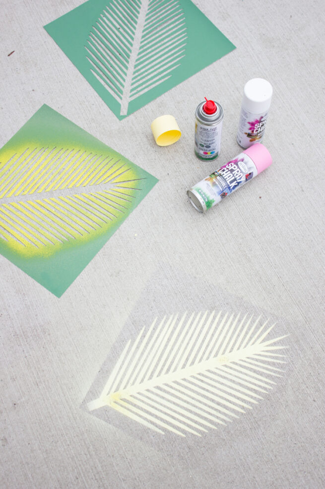 Paper Palm Frond Party Decor + Free Cut Files