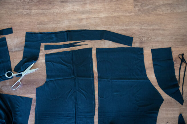 Sewing My Own Wide Leg Pants and an Inseam Pocket Tutorial