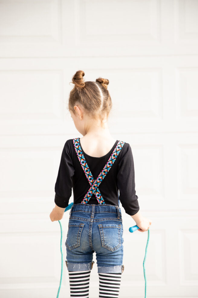 Easy Overalls Tutorial with Elastic Straps