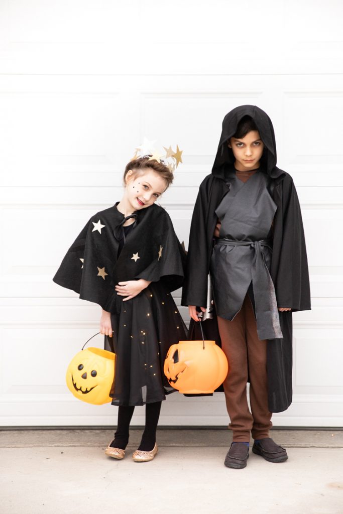 Starry Night Sky Halloween Costume (+ Lighted Skirt Tutorial)