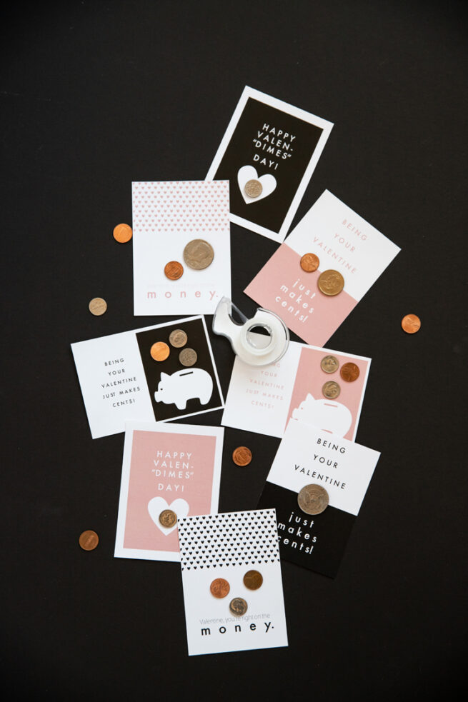 More Coin Valentines – Free Printables