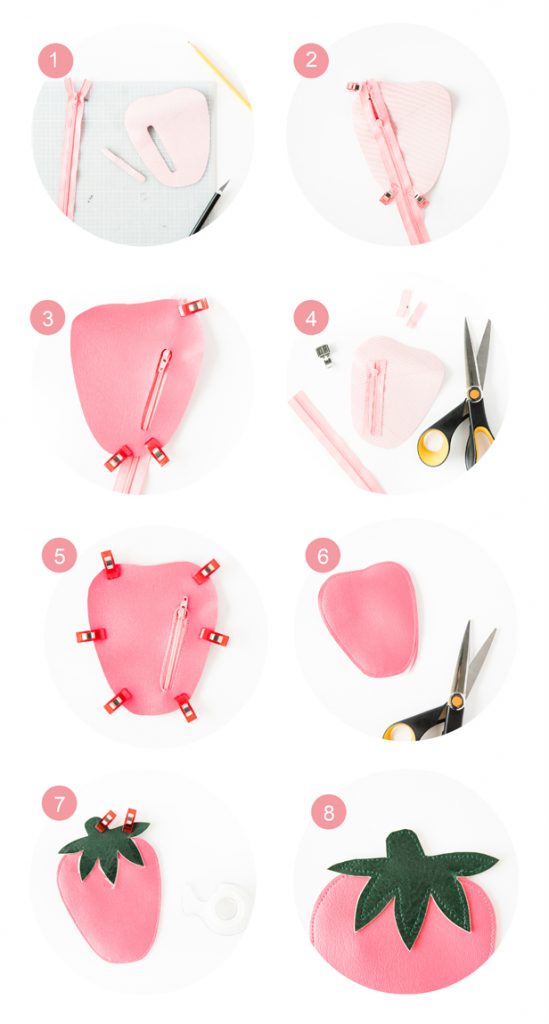Strawberry Coin Purse – Free Pattern!