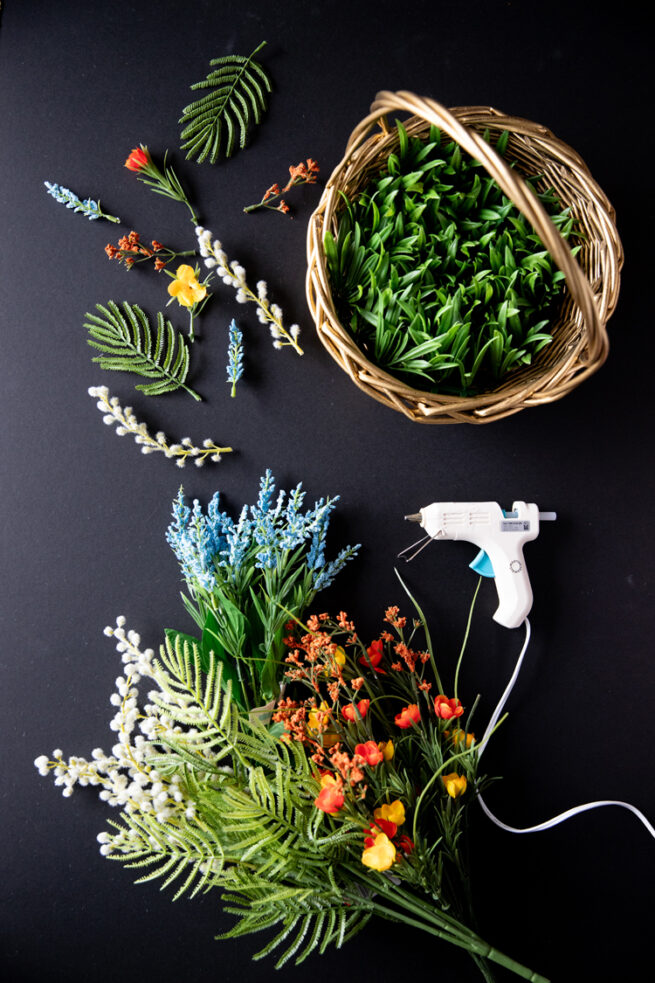 Floral Easter Basket
