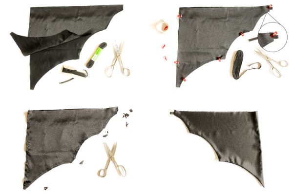 Easy Bat Wings Costume TUTORIAL