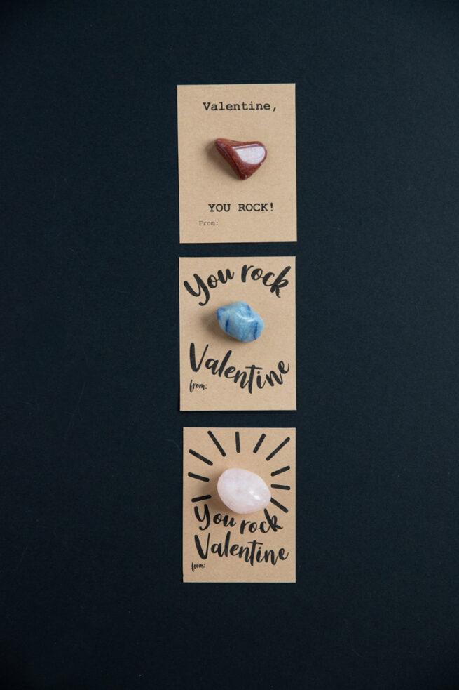 You Rock Valentines – Free Printable
