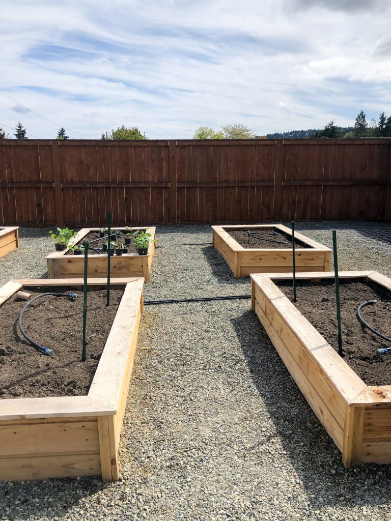 Raised Bed Garden Arch Trellis