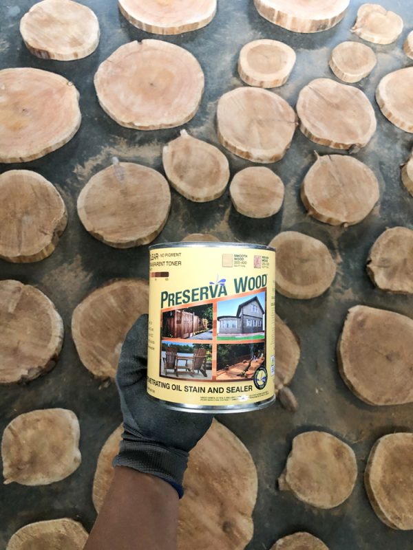 Creating a Wood Round Path