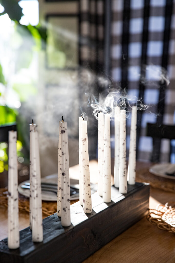 Simple Wood Block Candle Holder TUTORIAL