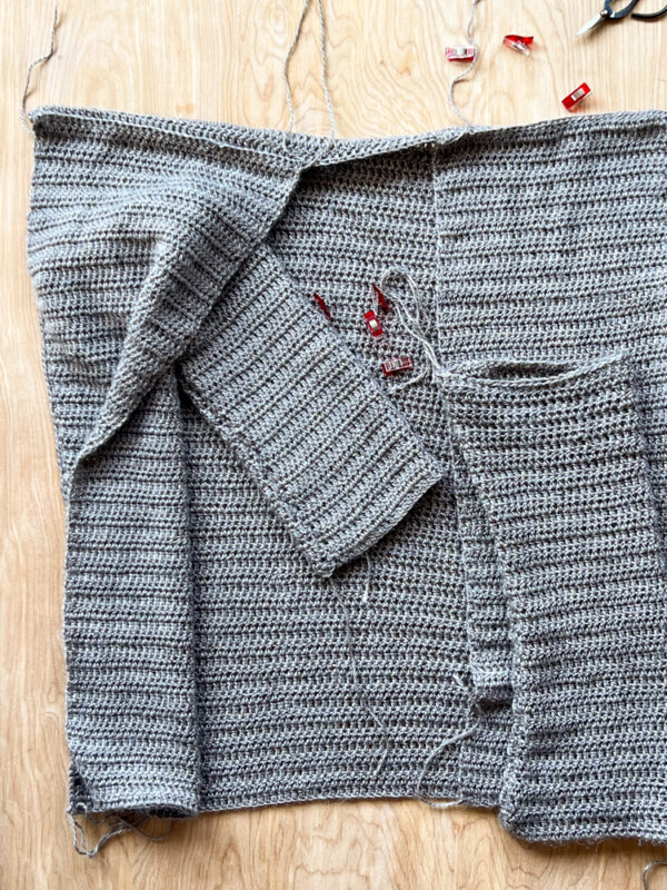 Easy Rectangle Cardigan – Free Crochet Pattern sizes xxs-xxl