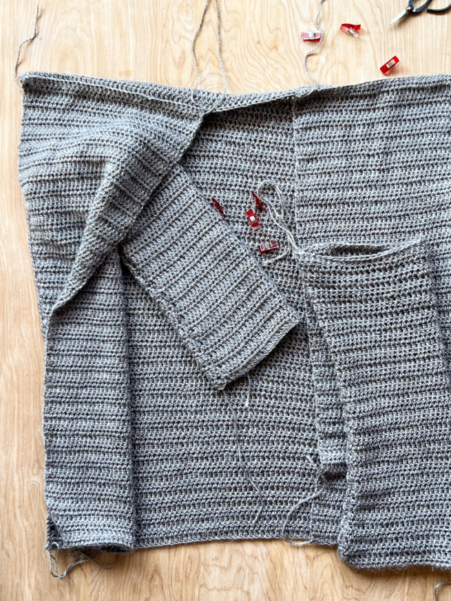 Easy Rectangle Cardigan – Free Crochet Pattern sizes xxs-xxl