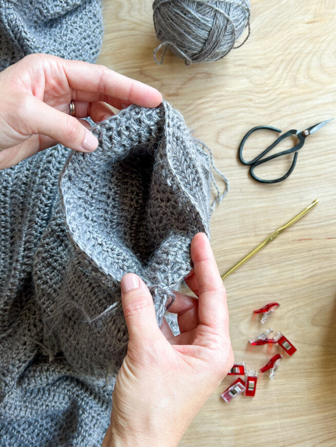 Easy Rectangle Cardigan – Free Crochet Pattern sizes xxs-xxl