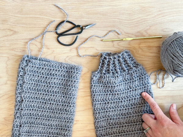 Easy Rectangle Cardigan – Free Crochet Pattern sizes xxs-xxl