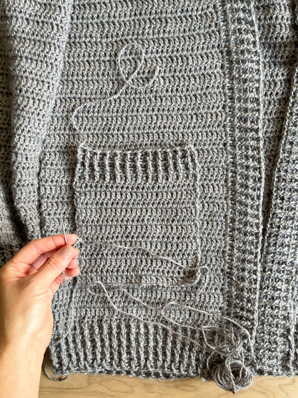 Easy Rectangle Cardigan – Free Crochet Pattern sizes xxs-xxl