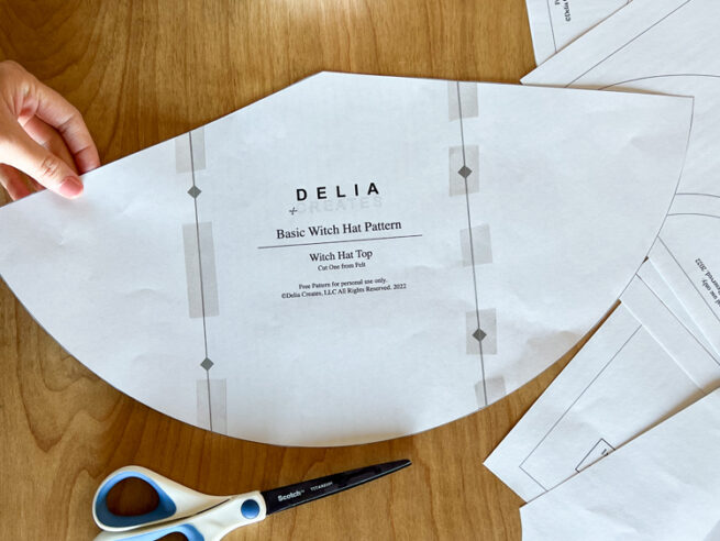 Basic Witch Hat – Free Pattern & Tutorial