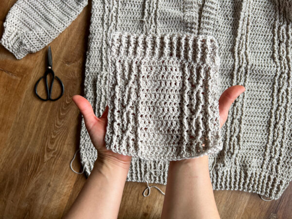 Cabled Cardigan – Free Crochet Pattern & Tutorial