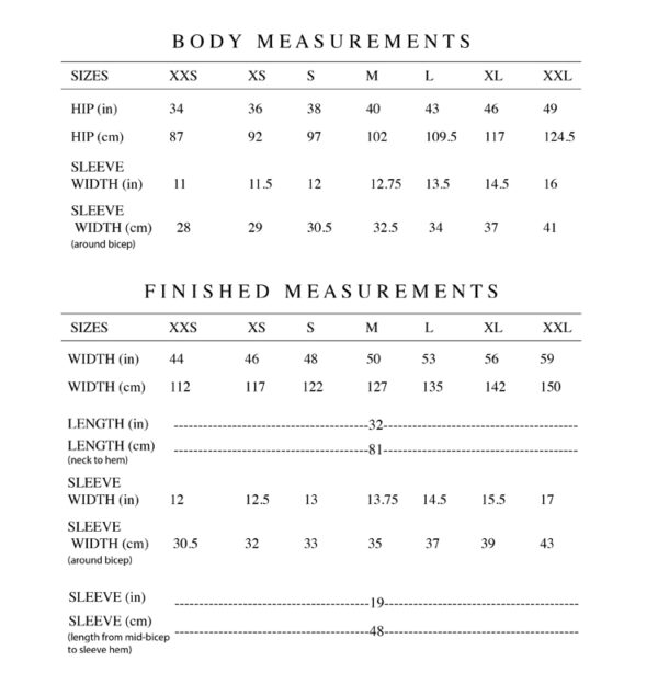 Easy Rectangle Cardigan – Free Crochet Pattern sizes xxs-xxl