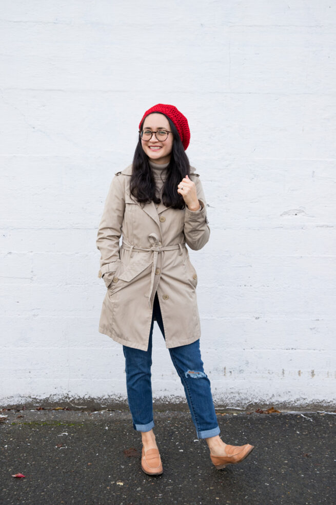 Double Crochet Beret – Free Pattern & Tutorial // www.deliacreates.com