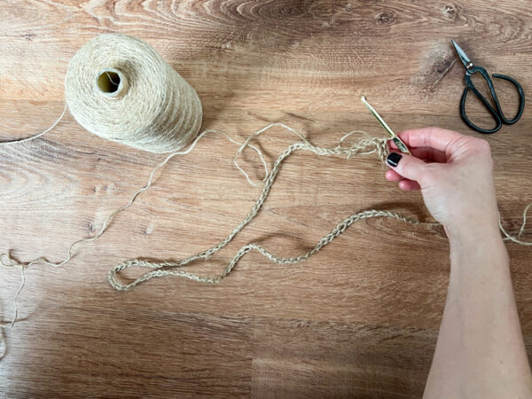 Jute Mesh Tote – Free Crochet Pattern