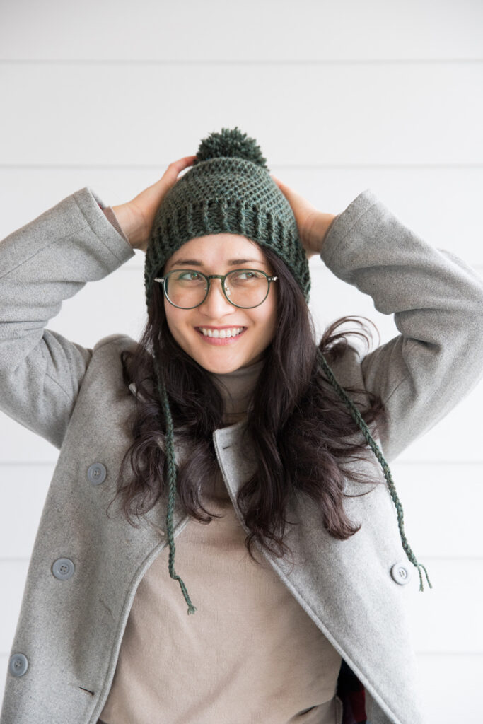 Bonnet Beanie – NEW free crochet pattern sizes Newborn – Adult Large