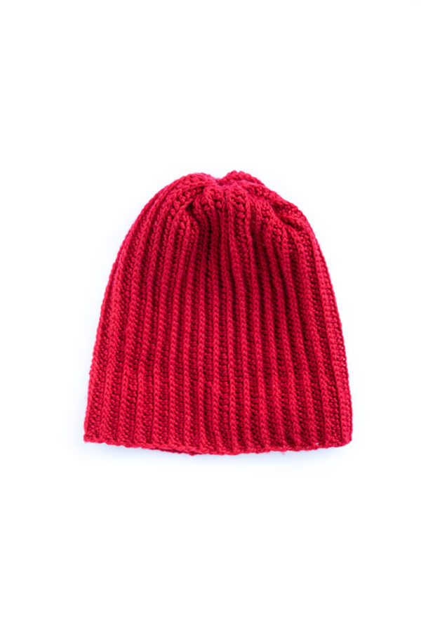 Classic Ribbed Crochet Beanie