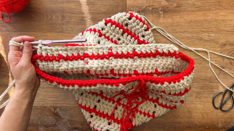 Windowpane Crochet Tote – Free Pattern and Tutorial